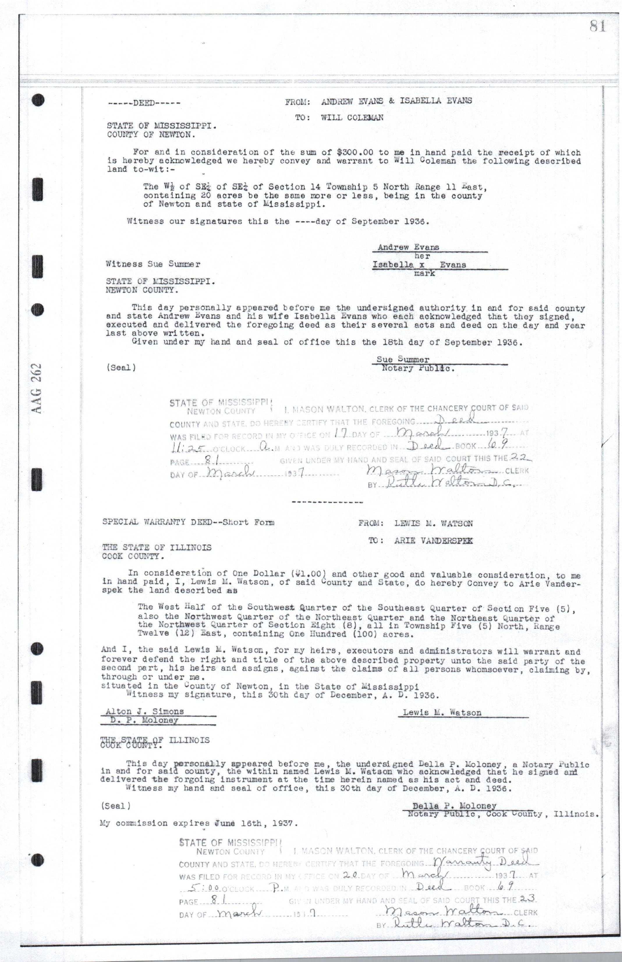 Index – Section 14, Township 5, Range 11-E – 1925-1940 – Our Unique Stories