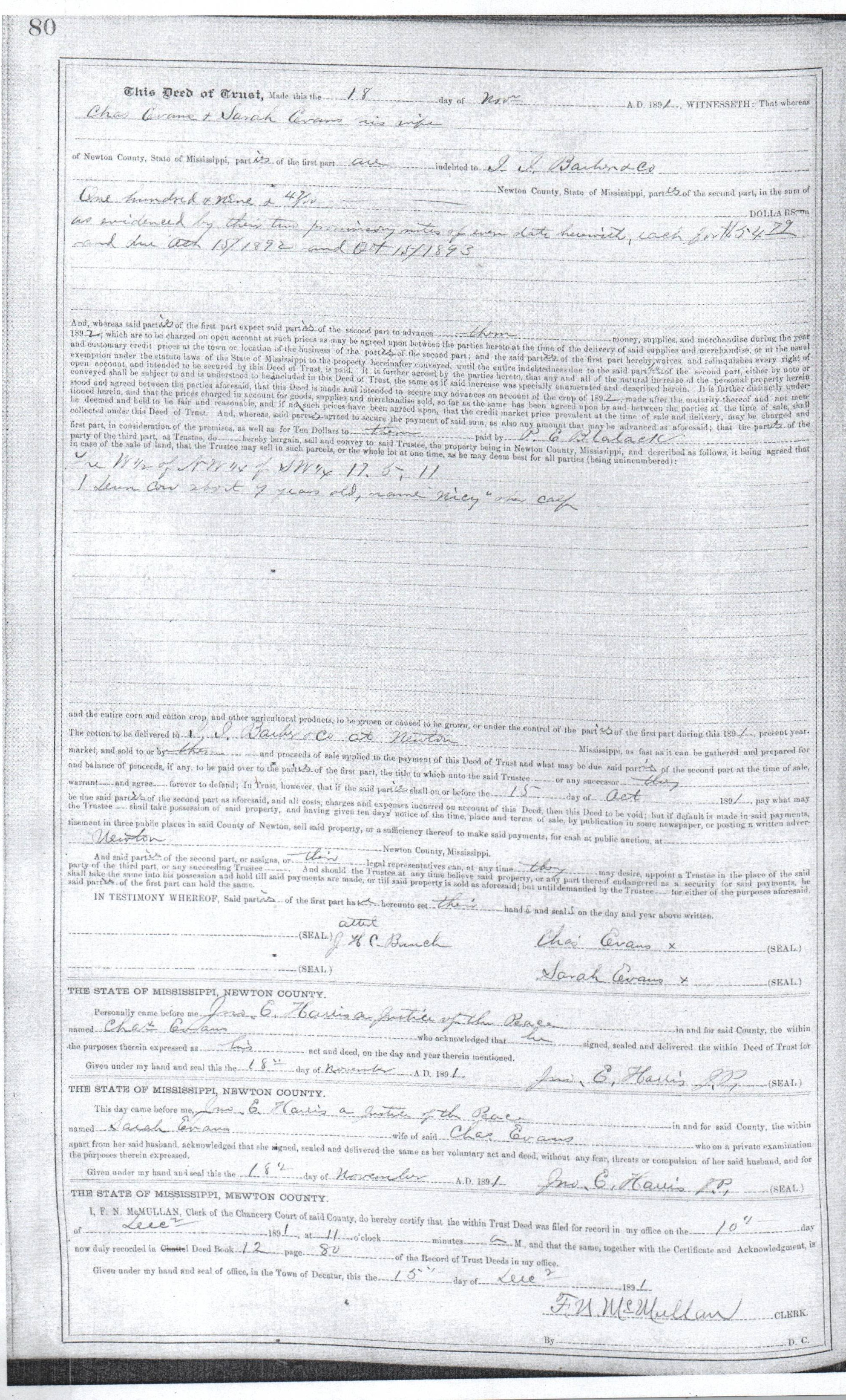 Index – Section 17, Township 5, Range 11-E – Our Unique Stories