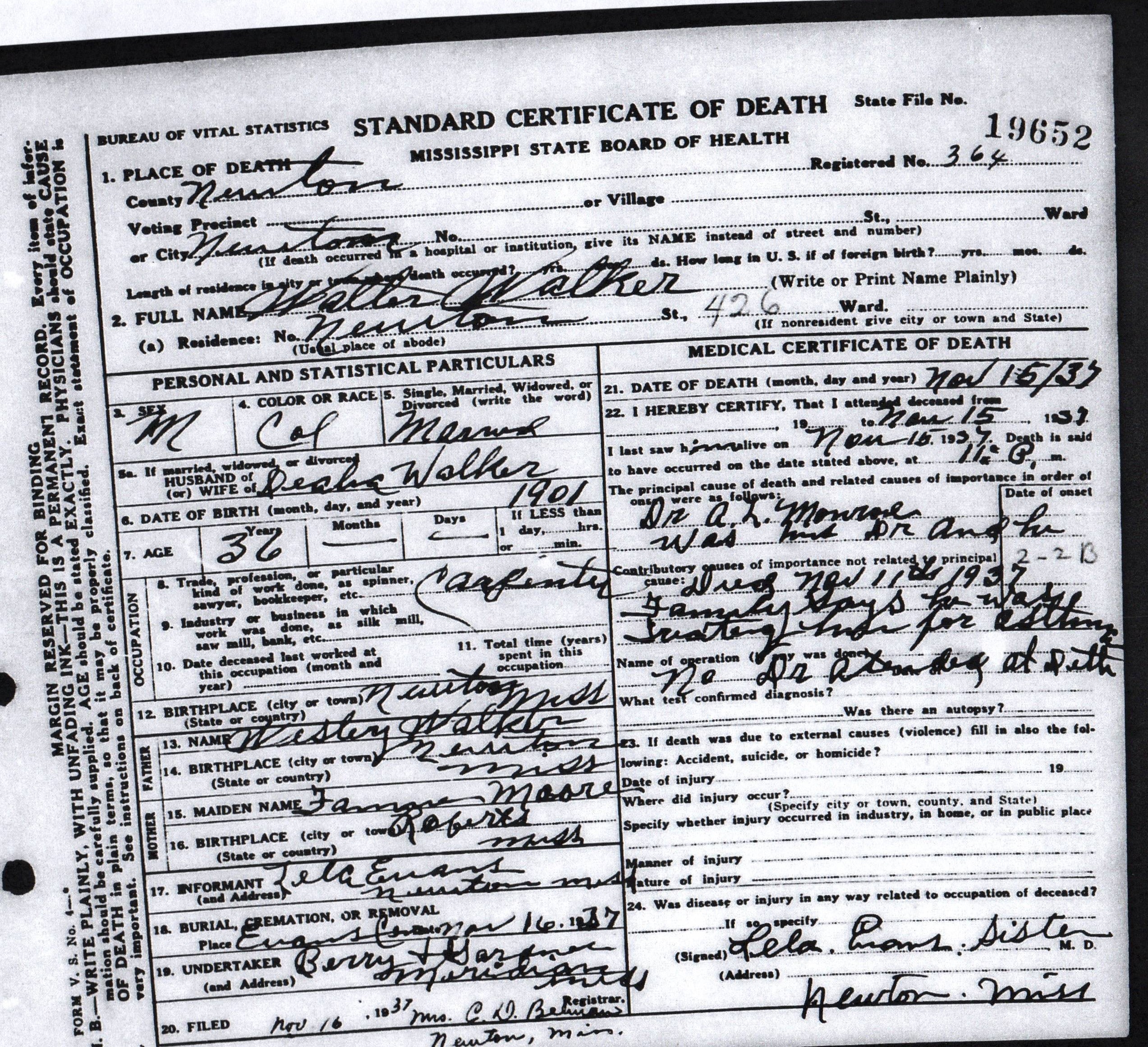 walter walker – Our Unique Stories