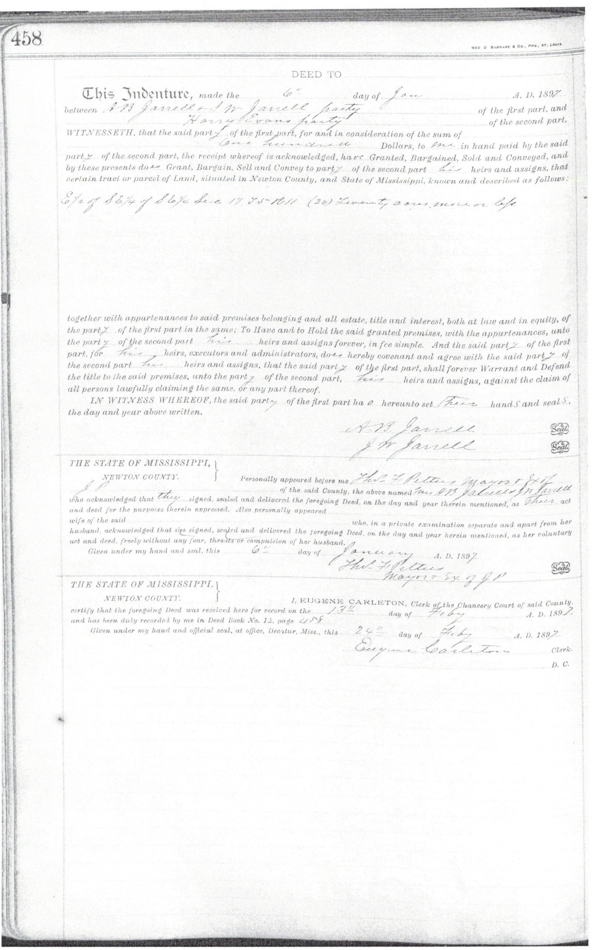 Index – Section 17, Township 5, Range 11-E – Our Unique Stories