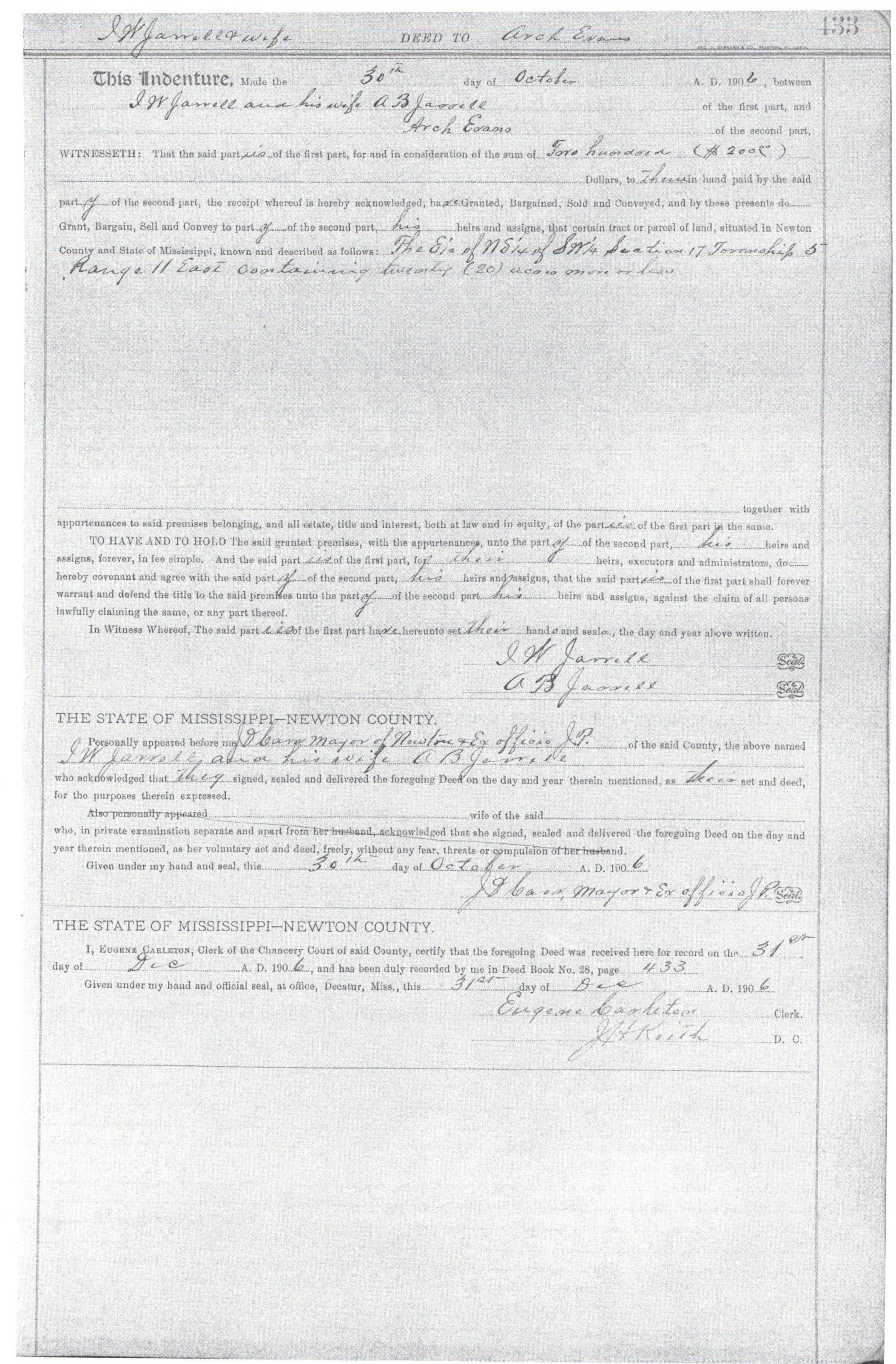 Index – Section 17, Township 5, Range 11-E – Our Unique Stories