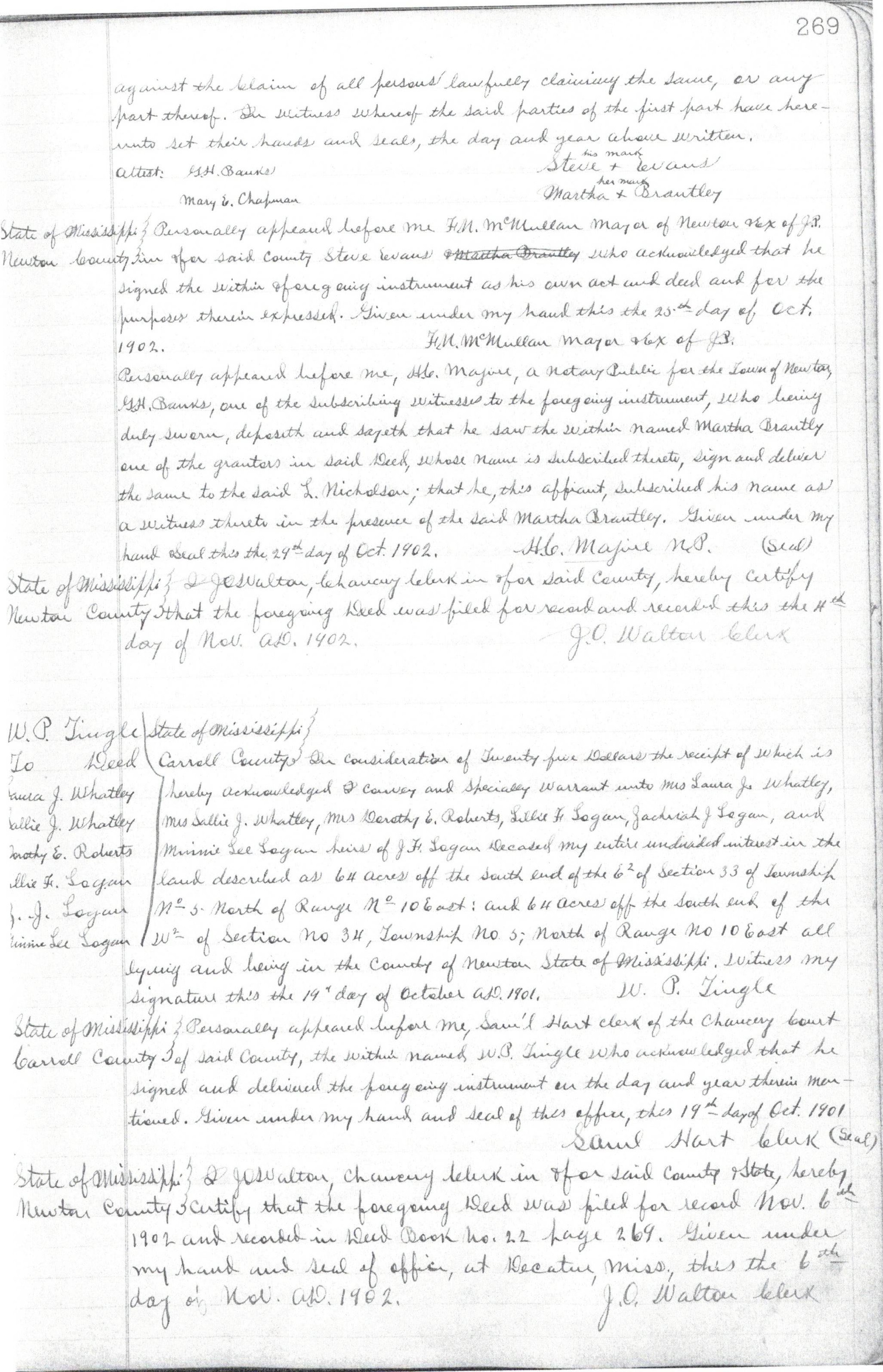 Index – Section 17, Township 5, Range 11-E – Our Unique Stories
